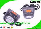 China 220g LED Mining Headlamp 8000lux Brightness For Fire Fighting / Overhauling for sale
