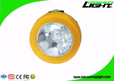 중국 10000lux 광도 다채로운 포탄을 가진 재충전용 광부 Headlamp 170g 무게 판매용