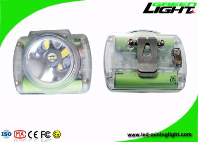 China Cordless Rechargeable LED Headlamp , LED Mining Lamp With Transparent Color for sale