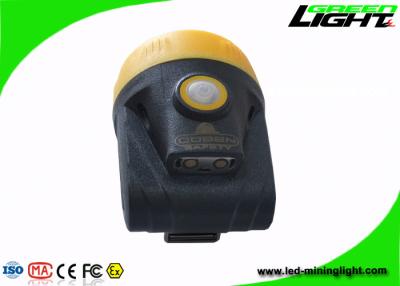 China Anti Flame Miners Cap Lamps Cordless 3.8Ah Battery 13 - 15hours Working Time CE support USB charging for sale