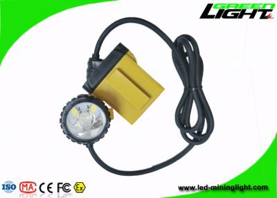 China High Beam LED Mining Light , LED Mining Headlamp With Big Capacity Battery Pack for sale