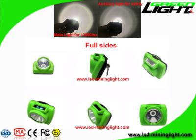 China Super Bright Rechargeable LED Headlamp 6.8Ah 13000 Lux Safety For Mining Tunneling for sale