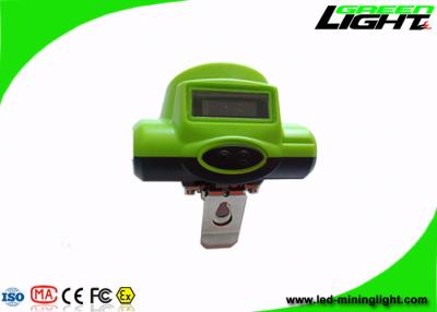 China 13000 Lux Cordless Led Cap Lamp , GLC-6 Hard Hat Lights 0.7W With OLED Screen for sale