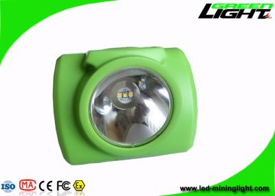 China 13000 Lux Cordless Led Cap Lamp , GLC-6 Hard Hat Lights 0.7W With OLED Screen for sale