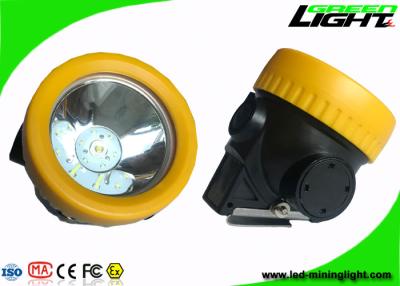 China Water Proof LED Cordless Mining Lights Yellow / Black Color ABS Material 4000 Lux for sale