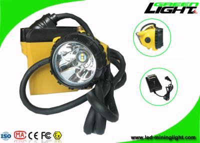 Chine SAMSUNG câble de batterie des mineurs que la lampe de chapeau IP68 imperméabilisent 25000 Lux Brightness Rechargeable à vendre