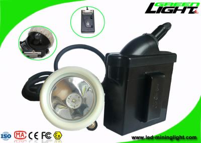 China Rechargeable Underground LED Mining Light 6.6Ah 4000 Lux 1000 Battery Cycles factory
