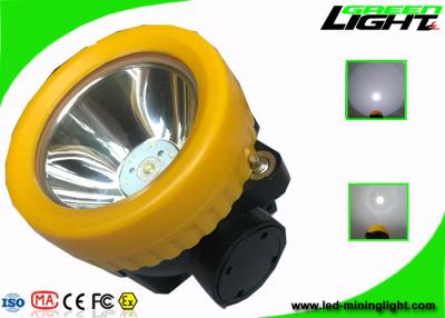 China Underground Cordless Mining Lights 191g Lightweight 1000 Battery Cycles Miners Cap Lamp factory