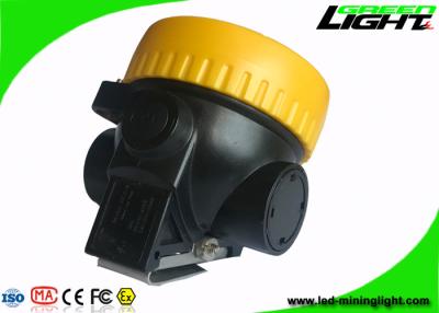 China Underground Cordless Mining Lights 191g Lightweight 1000 Battery Cycles Miners Cap Lamp for sale