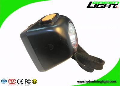 China 5.7Ah 8000lux Led Mining Cap Lamp Waterproof Underground With High Beam LCD Screen for sale