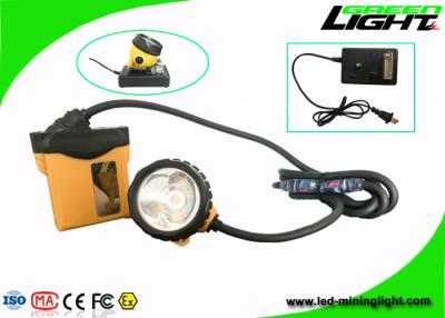 중국 하이트 밝기 주도하는 광부들 빛, 25000 럭스 재충전이 가능한 광부들 전면램프 IP68 판매용