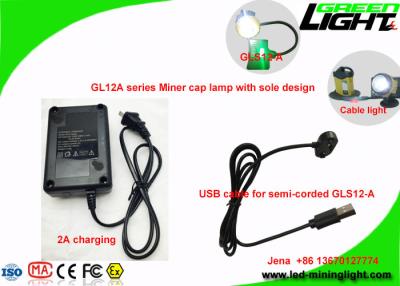 China High Brightness 25000 Lux Miners Helmet Light with SOS Low Power Warning Function for sale
