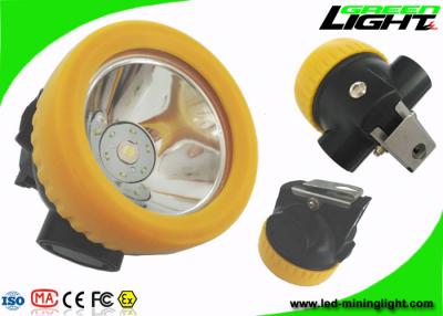 Chine Batterie au lithium imperméable de extraction sans fil légère de la lampe de chapeau de lumières 5000lux IP68 à vendre