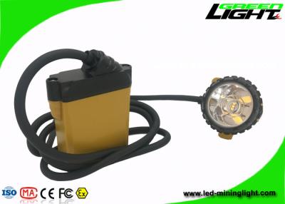 중국 안전모는 작업 시간 마이닝 빛 ABS 재료 25000Lux 밝기 13-15hrs를 이끌었습니다 판매용