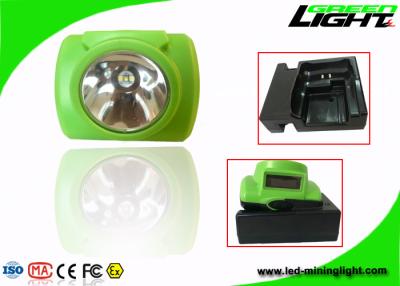 China 3.7V Cordless Cap Lamp Safety IP68 Waterproof Rechargeable Hard PC Material for sale