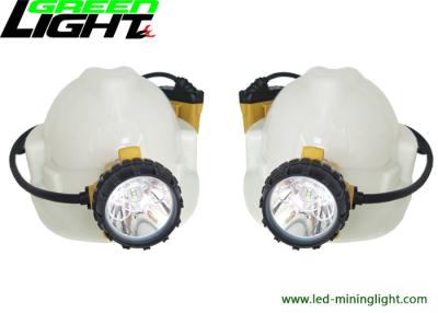 China Big Power 348lum Rechargeable LED Headlamp Anti Explosive IP68 GL12-A Corded Cap for sale