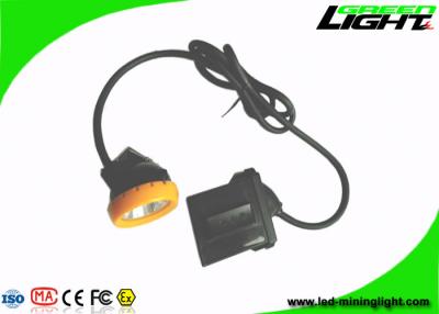 China CREE LED Mining Hard Hat Led Lights 10000Lux With Low Power Warning Function for sale