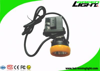 China CREE LED Mining Hard Hat Led Lights 10000Lux With Low Power Warning Function for sale