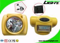China Durable Mining Hard Hat Lights , PC Material Cap Lamp Mining Energy Saving for sale