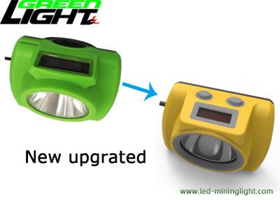 China OLED Screen LED Mining Cap Lights GLC-6S ABS/PC Lamp Body For Tracking System for sale
