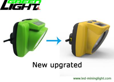 China OLED Screen LED Mining Cap Lights GLC-6S ABS/PC Lamp Body For Tracking System for sale
