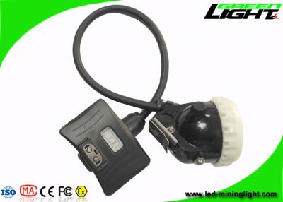 중국 까만 LED 광업 빛 안전 재충전용 지하 모자 램프 10000lux 5.2Ah 판매용