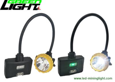 China GLS12-A Semi Corded Mining Cap Lights 6.8Ah Lithium Polymer Battery 25000lux strong brightness with Aluminum Light Cup for sale