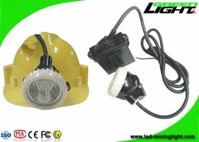 Chine IP67 a mené les lumières de extraction de chapeau, les phares rechargeables 10000lux 6.6Ah de sécurité au fond à vendre