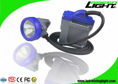 China Underground Safety Mining Cap Lights 10000lux Rechargeable 6.6Ah Lithium Ion Battery for sale