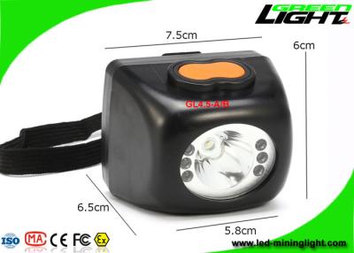 China Rechargeable Black Cordless Mining Lights Portable 16 Hours Lighting Work Time IP68 for sale