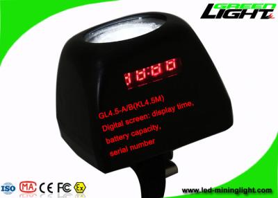 China Rechargeable Black Cordless Mining Lights Portable 16 Hours Lighting Work Time IP68 for sale
