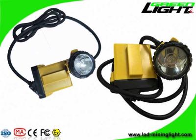 China CREE LED 25000lux Coal Mining Lights 10.4Ah Samsung Battery With SOS Low Power Warning Function for sale