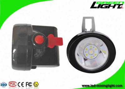 China 4000Lux Brightness Lightweight Cordless Cap Lamp ABS 15hrs Long Lighting Time for sale