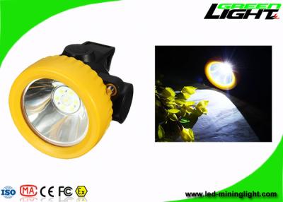 China ABS Material Mining Cap Lights 2.2Ah Battery Capacity 5000lux 1 Year Warranty for sale