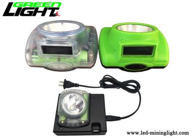 China Underground Miners Cap Lamp Transparent Material 13000lux Super Brightness Impact Resistant for sale