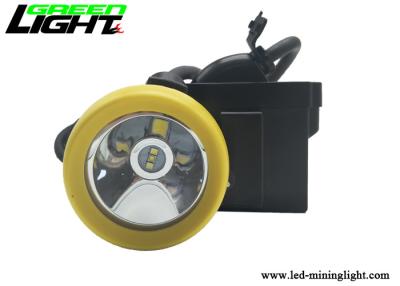중국 최고인 PC 재료 광부들 캡 램프 1.65m 케이블 길이는 6.6Ah 배터리를 방수 처리합니다 판매용