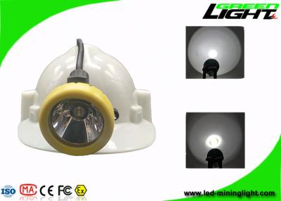중국 재충전용 안전 LED 램프 10000lux 광도가 SOS 기능 광업 모자에 의하여 점화합니다 판매용