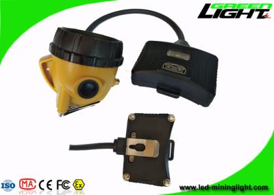 China Semi Corded LED Mining Light 6.8Ah IP68 1200 Battery Cycles With Safty Rope for sale