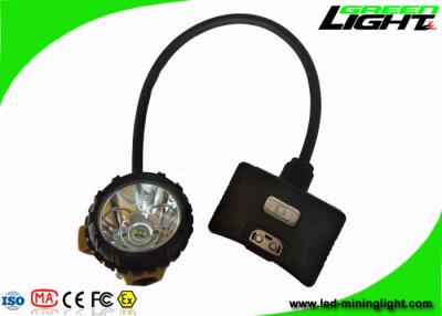 China Semi Corded LED Mining Light 6.8Ah IP68 1200 Battery Cycles With Safty Rope for sale