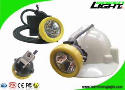 China 1000 Battery Cycles High Power Led Headlamp , 7.8Ah Cordless Cap Lamp With USB Charger for sale
