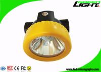 China Cordless Mining Cap Light 4000lux 2.2Ah All In One Structure IP67 for sale