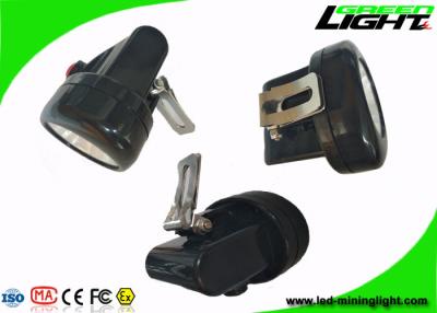 China Anti Explosive Miners Cap Lamps Cordless , Hard Hat Led Lights Long Life Span for sale