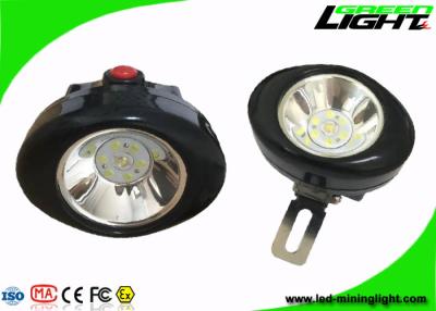 China Anti Explosive Miners Cap Lamps Cordless , Hard Hat Led Lights Long Life Span for sale