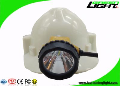 China beleuchtet Kohlenkappe 25000lux wasserdichte 10.4Ah SAMSUNG Batterie-lange Lebenszeit IP68 zu verkaufen