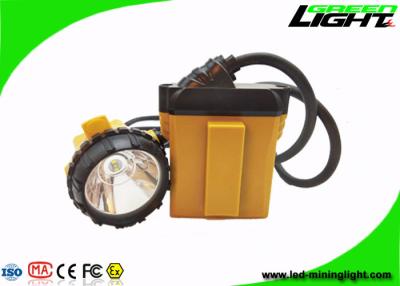 China Los mineros de aluminio capsulan la lámpara, batería del faro IP68 LED 10.4Ah SAMSUNG del casco en venta