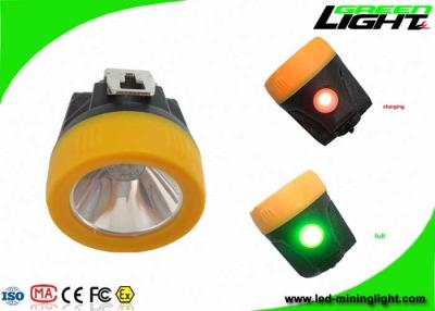 China High Brightness Cordless Mining Lights 1000lux 3.7V 3.8Ah Li - Ion Battery for sale