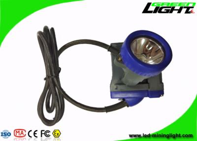 China 6.6Ah Li - Ion Battery Rechargeable LED Headlamp 10000lux High Beam IP68 Waterproof for sale