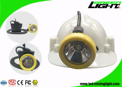 Chine 7.8Ah Li - lampe de casque antichoc d'éclat du chargeur 10000lux d'Ion Battery Mining Cap Lights USB à vendre