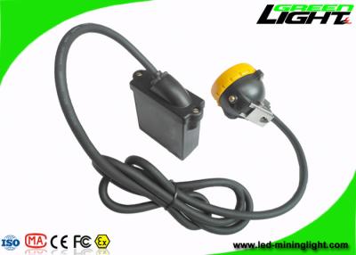 중국 저 소비 전력 경고 기능과 반대 폭발적 주도하는 광부들 캡 램프 10000 럭스 밝기 판매용