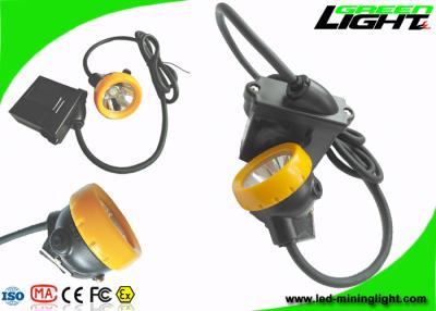 China 10000lux Brightness Mining Cap Lights IP68 Safety With Low Power Warning Function for sale